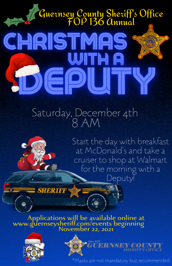 Christmas With A Deputy 2021 – Guernsey County Sheriff’s Office